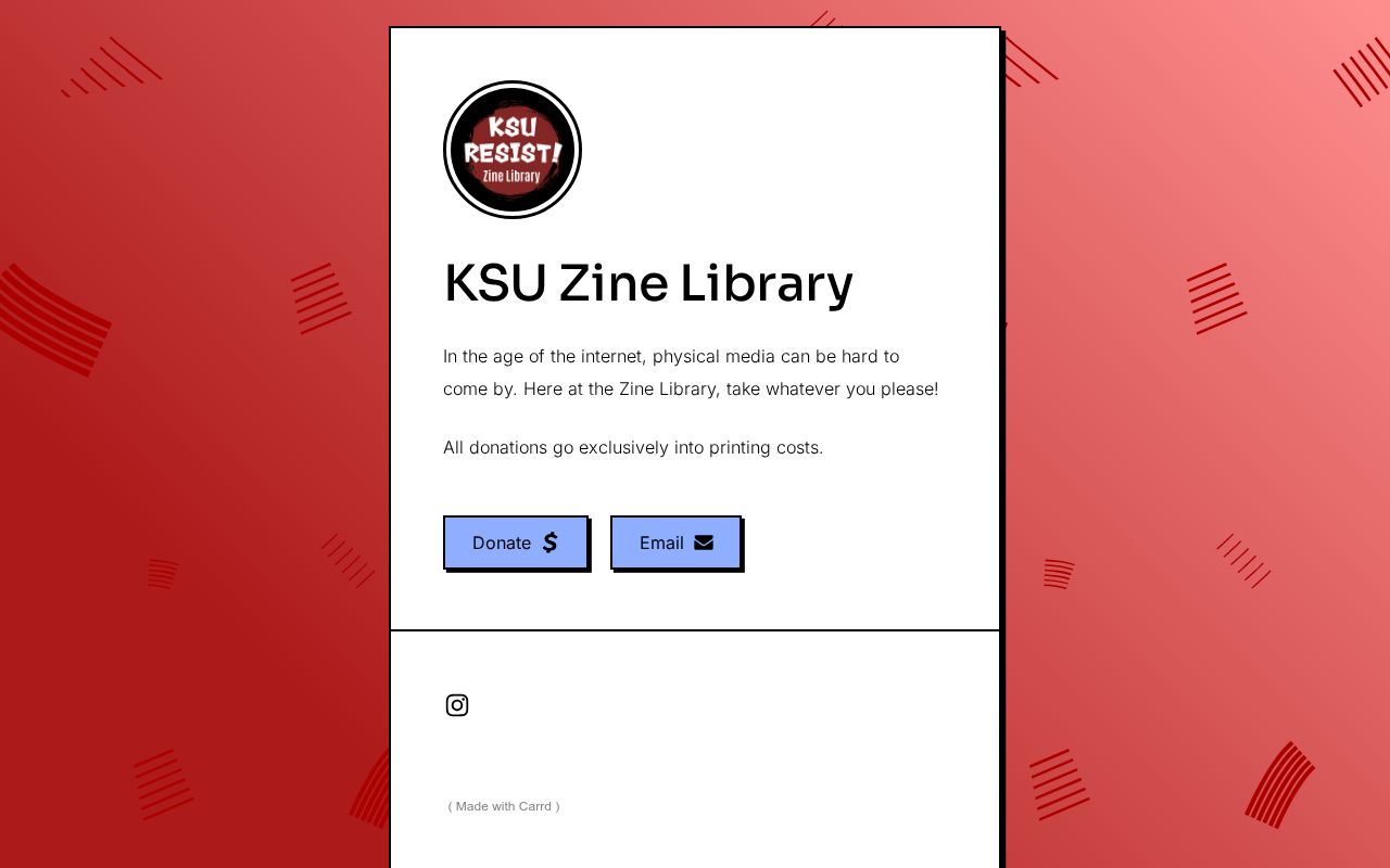 KSU Zine Library
